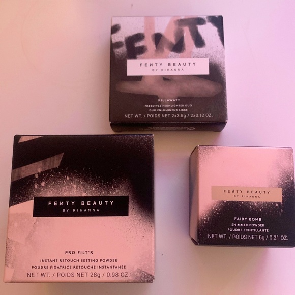 Fenty Beauty | Makeup | Fenty Beauty Lot Setting Powder Shimmer Powder ...